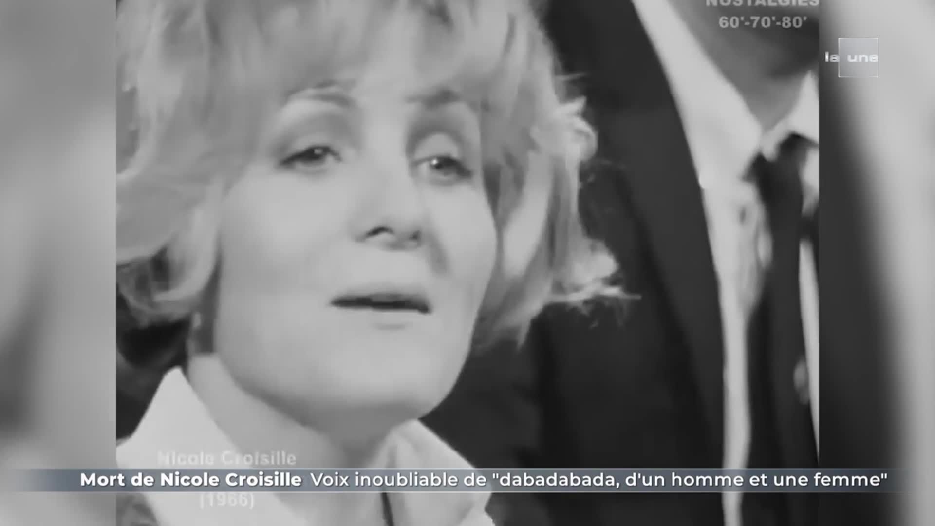 France : la chanteuse d''Un homme et une femme' de Claude Lelouch, Nicole Croisille est morte à ...