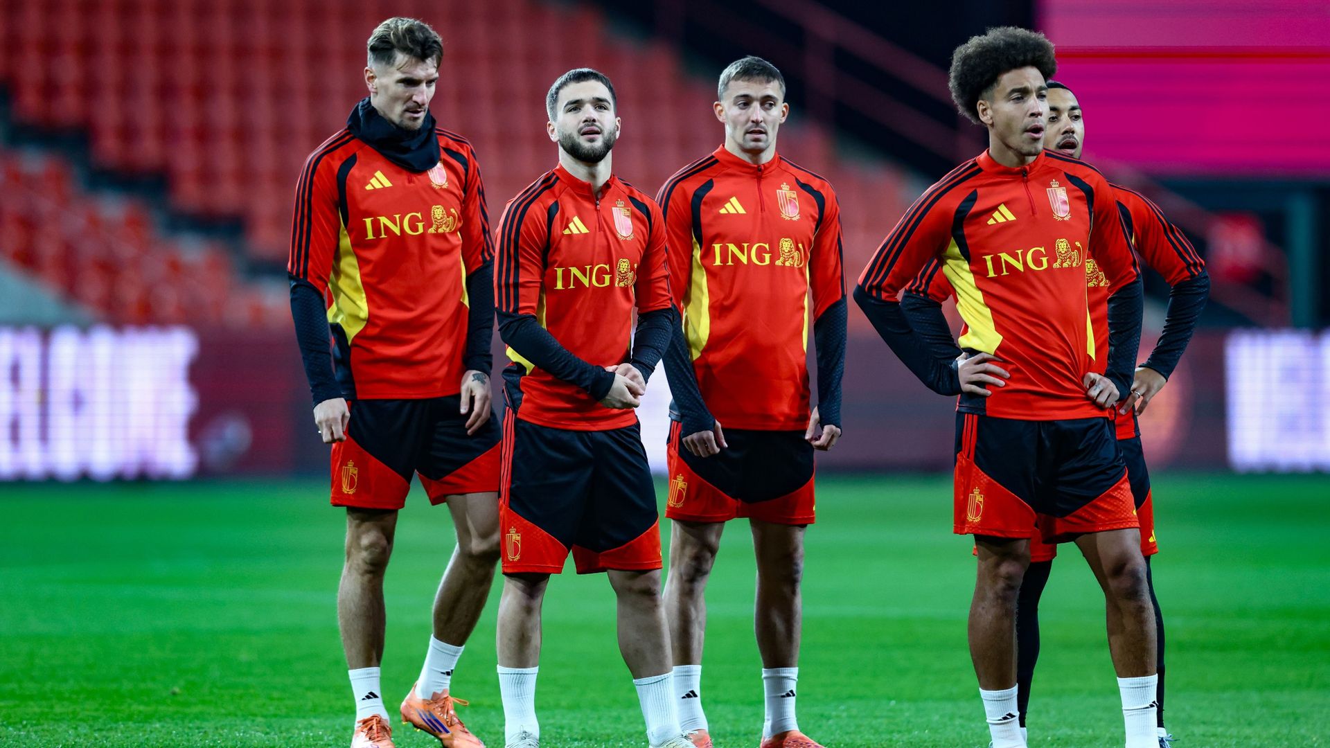 Deux forfaits et deux retours : 24 Diables Rouges à l'entrainement à ...