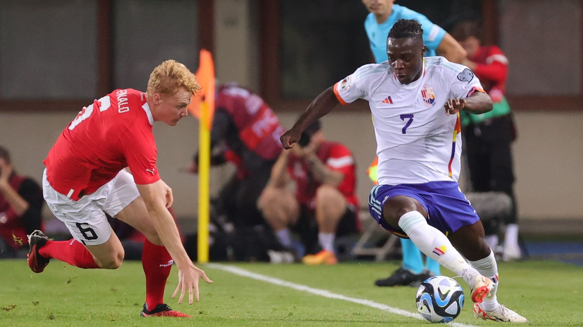 Nordin Jbari après Autriche - Belgique : 'Par moments, Doku m’a fait ...