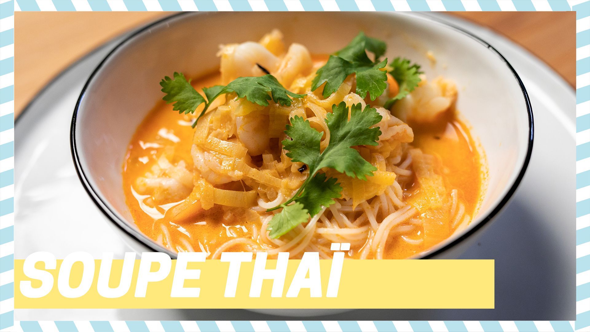 Tuto du chef : Soupe thaï aux scampis - RTBF Actus