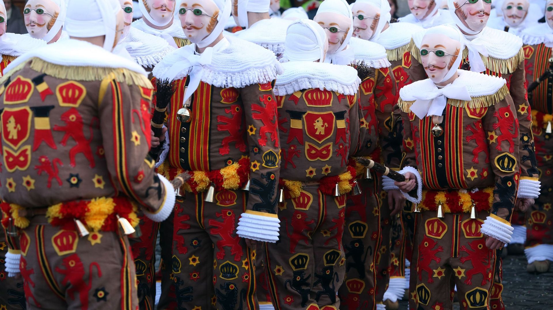 Dans l'esprit du Carnaval de Binche avec ce jeu de piste - RTBF Actus