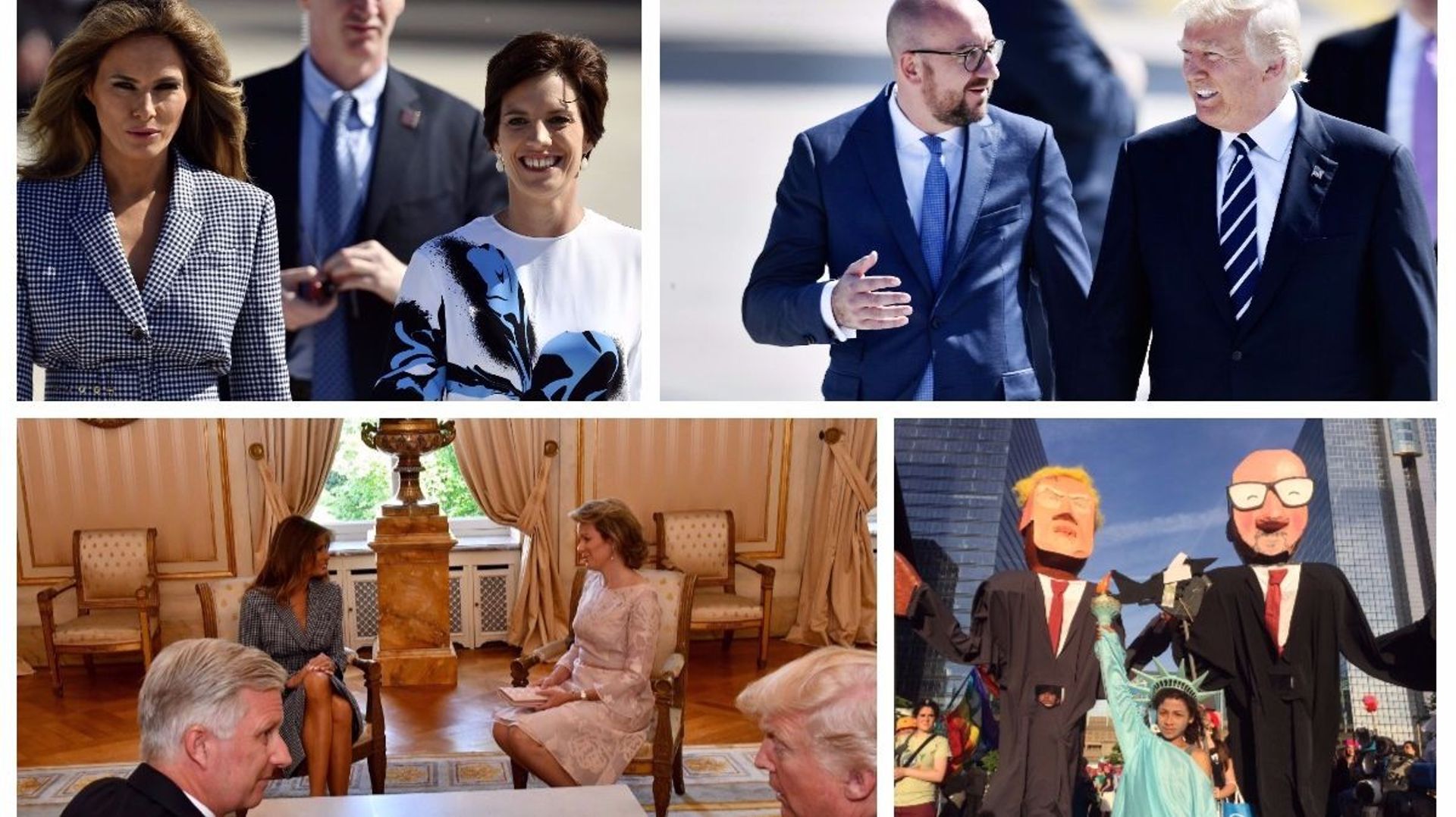 Charles Michel et Donald Trump ont discuté de lutte contre le ...