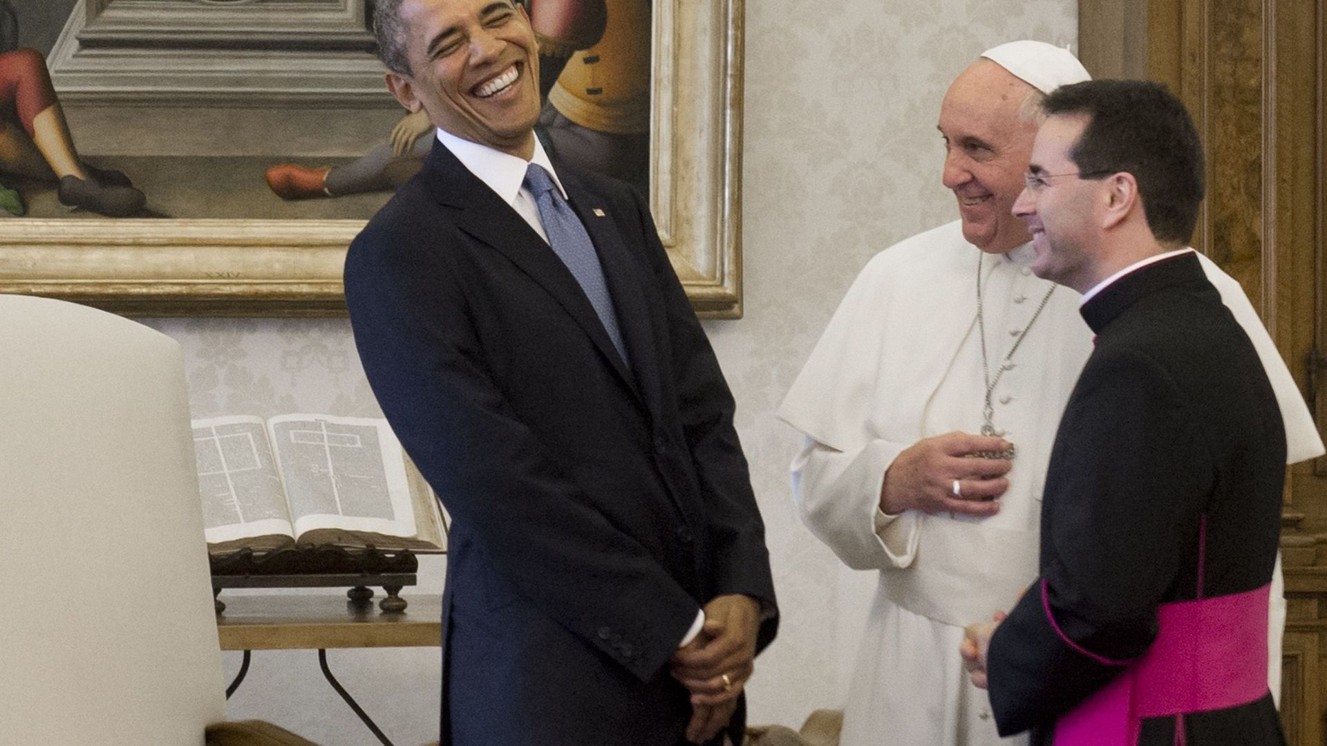 Vatican: Barack Obama fan du pape François - RTBF Actus
