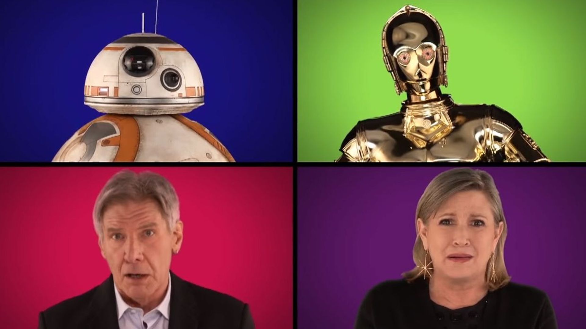 Les acteurs de Star Wars chantent les célèbres musiques a capella dans ...