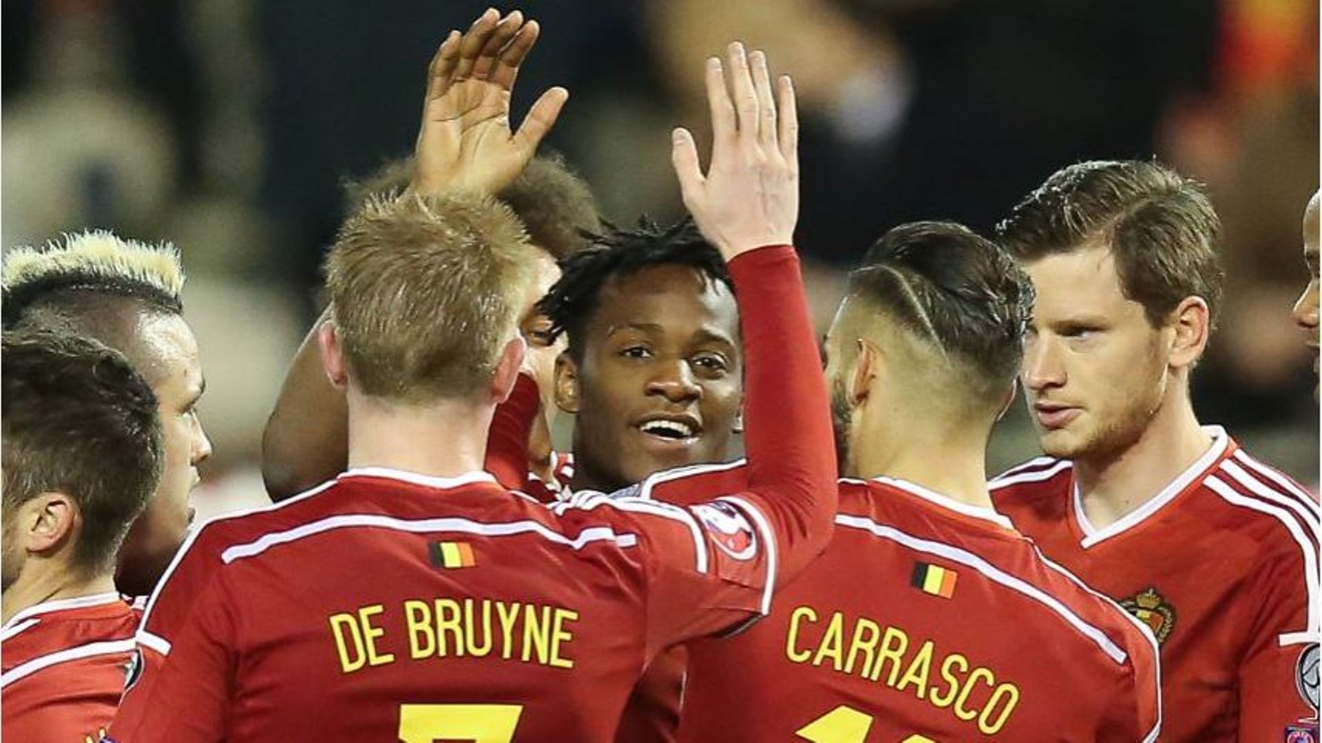Premier match et premier but pour Batshuayi avec les Diables - RTBF Actus