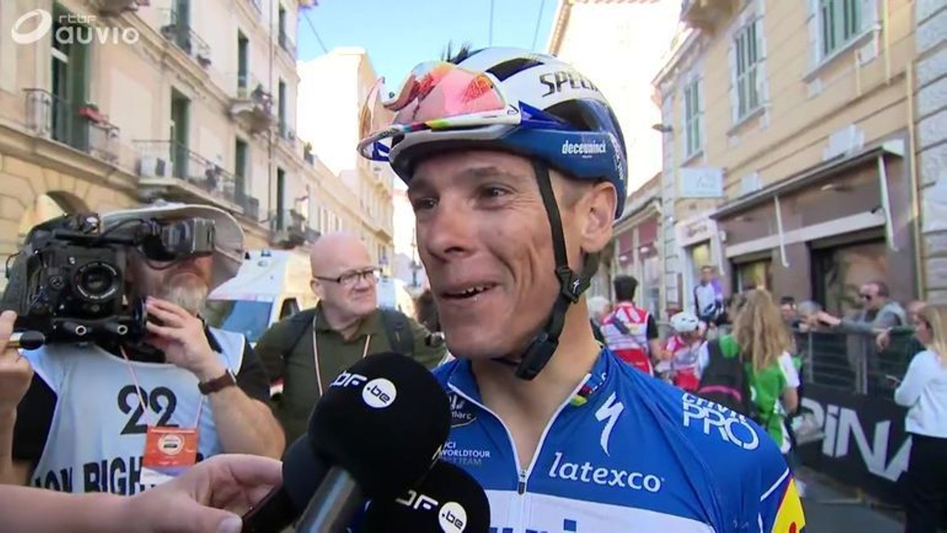 Gilbert: 'C'est la 1ère fois que je suis dans l'équipe qui gagne, c'est ...