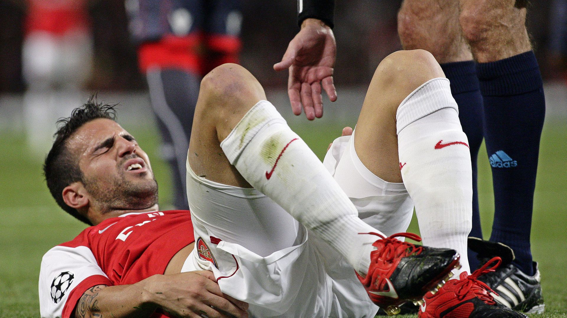 Fabregas à l'infirmerie d'Arsenal - RTBF Actus