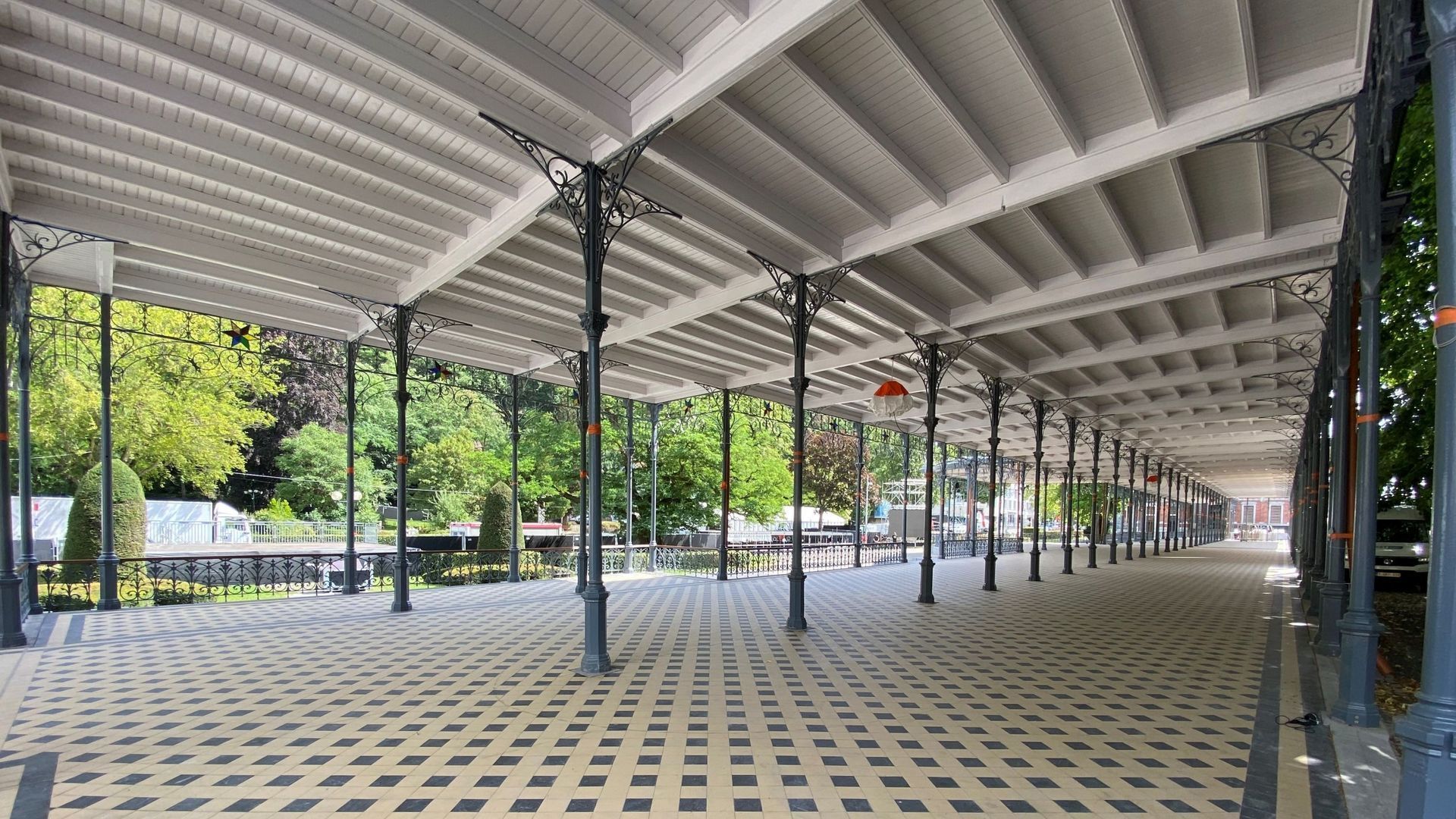 La Galerie Léopold II à Spa rouverte au public : touristes et Spadois ...