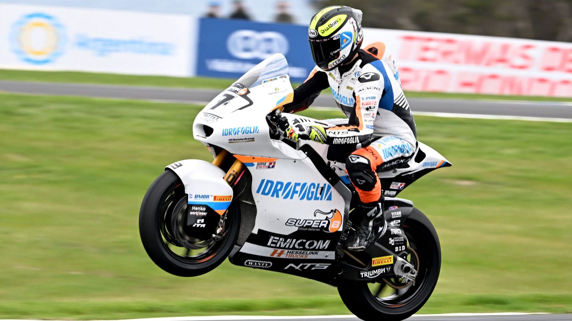 Moto2 : Barry Baltus 5e des qualifications à Phillip island - RTBF Actus