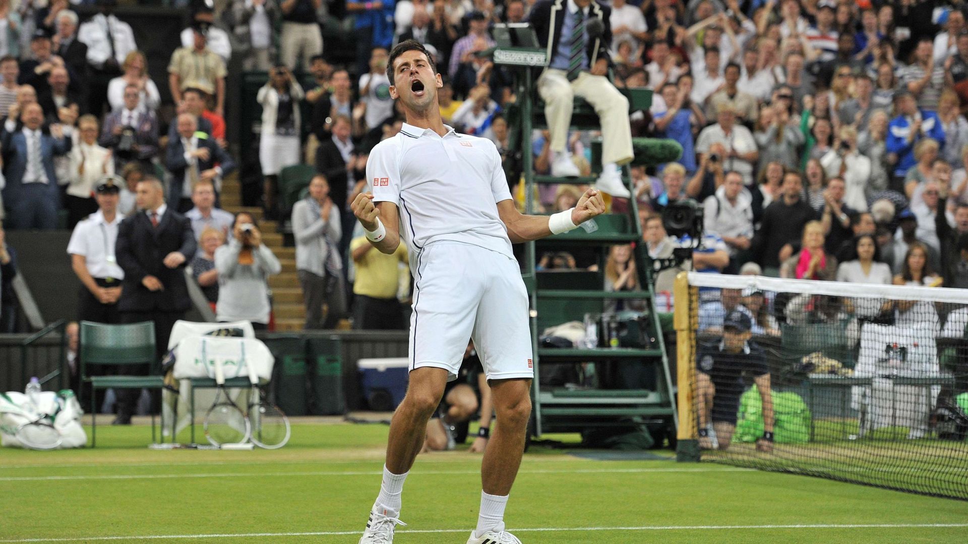 Djokovic qualifié pour les quarts en battant Tsonga - RTBF Actus