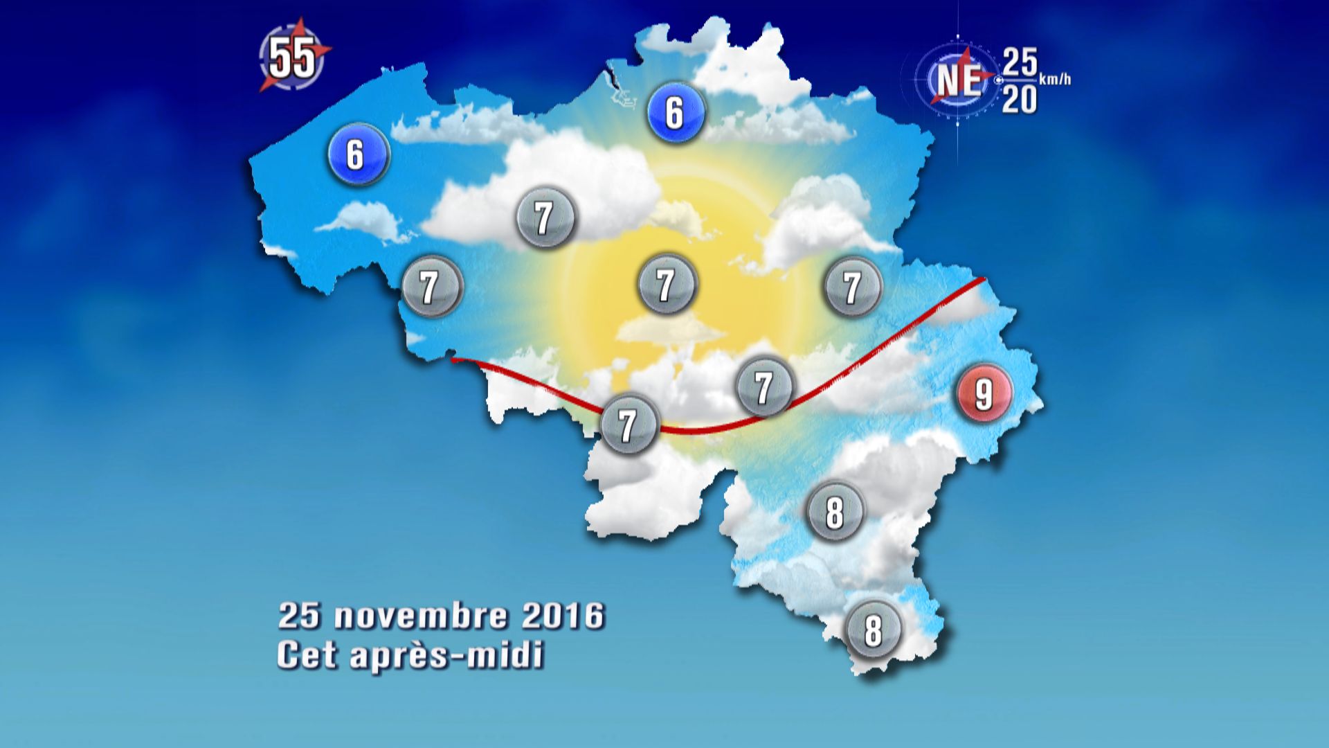 Météo : temps ensoleillé mais frais - RTBF Actus