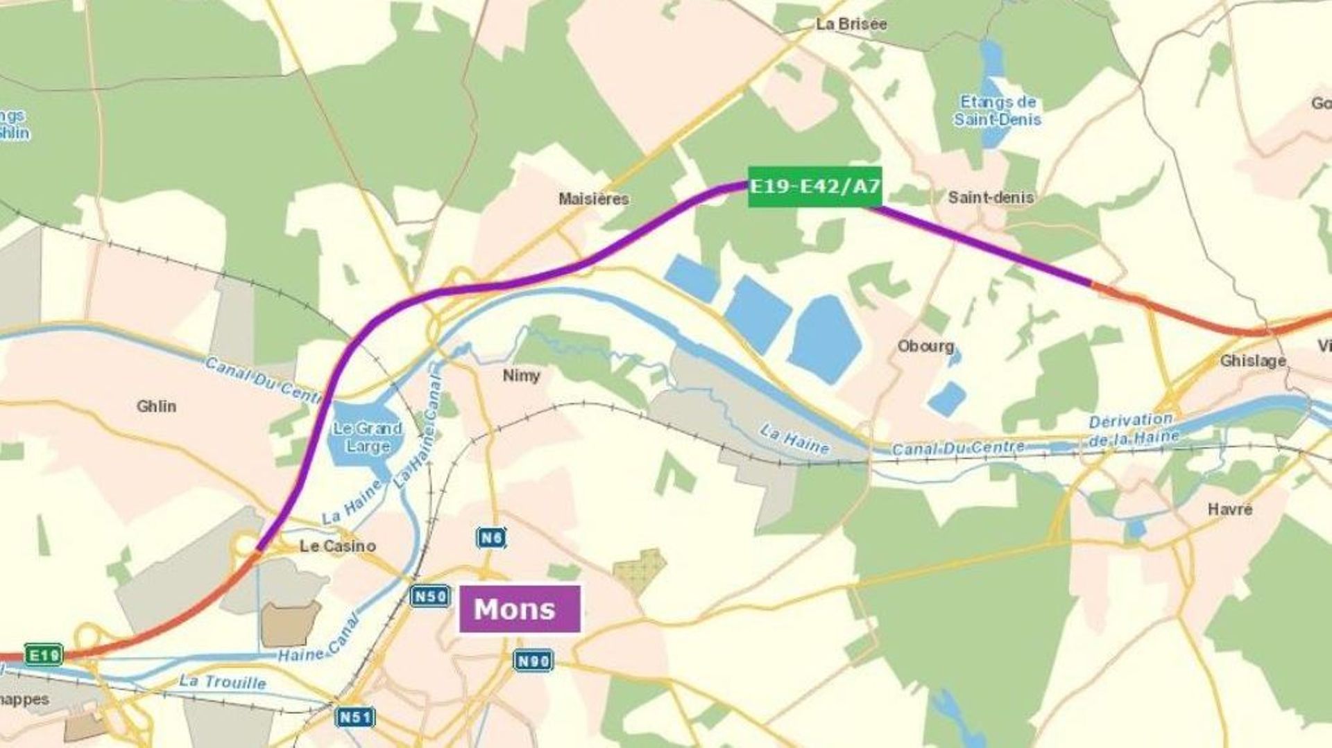 E19-E42-A7: des travaux pour la réfection du revêtement sur le tronçon ...