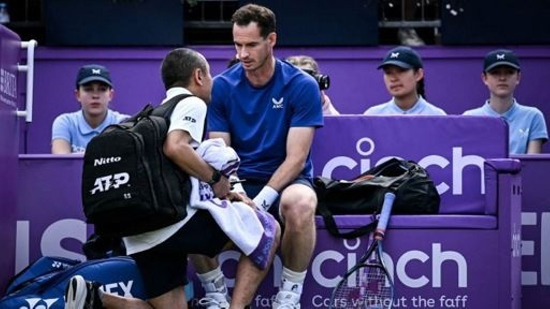Coup dur pour Andy Murray : blessé, il doit renoncer à Wimbledon - RTBF ...