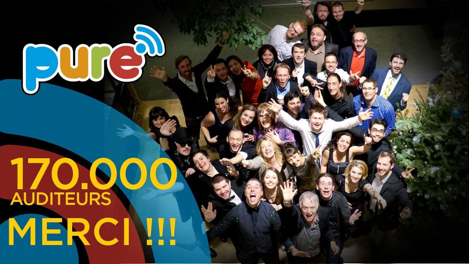 Record historique d'audience pour Pure FM: merci!