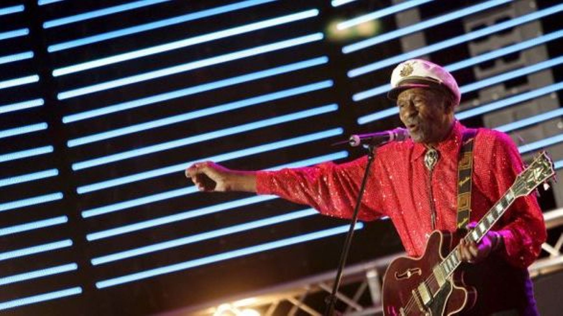 Le rocker Chuck Berry victime d'un malaise sur scène - RTBF Actus