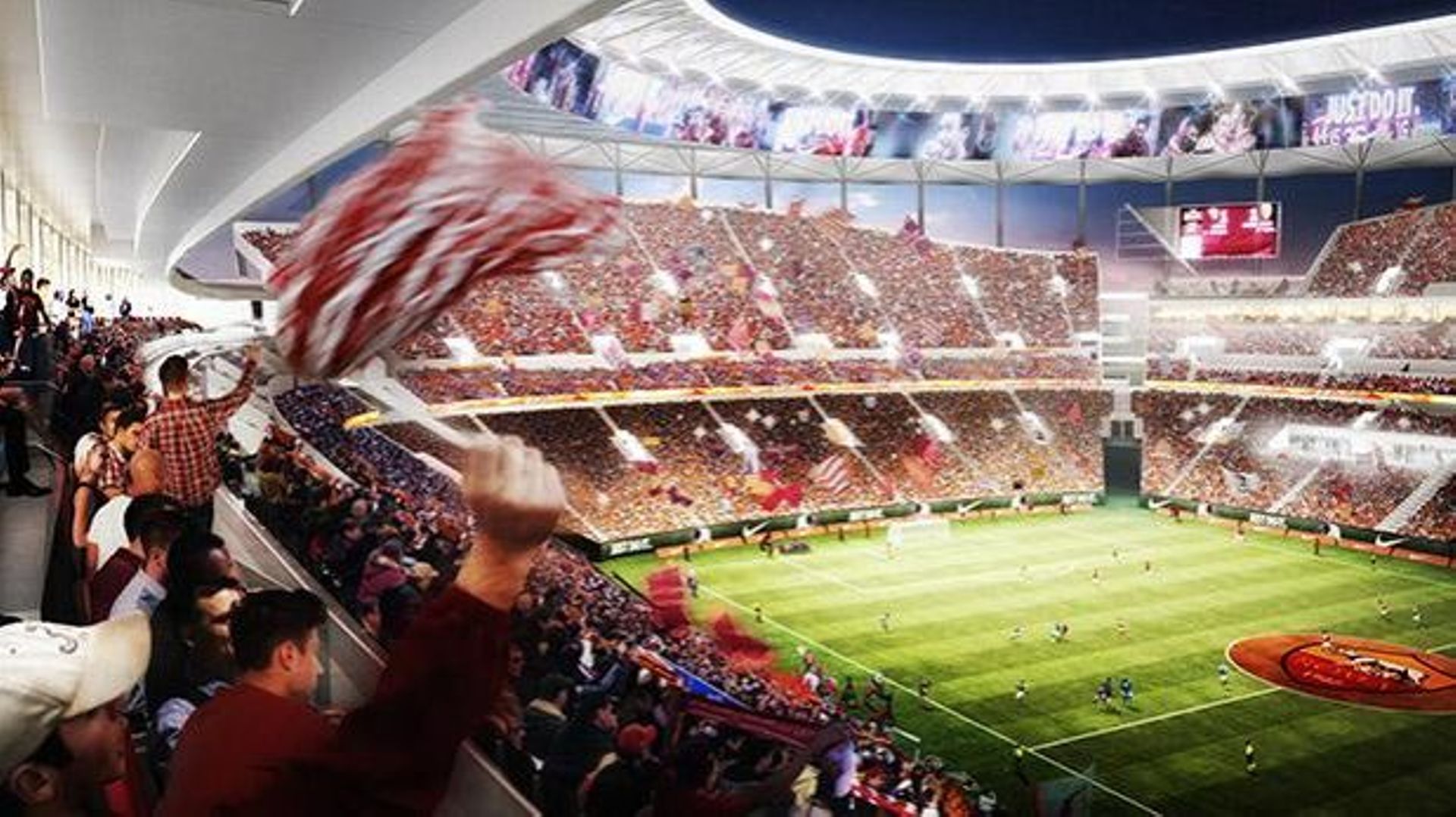 L'AS Roma dévoile un ambitieux projet de nouveau stade - RTBF Actus