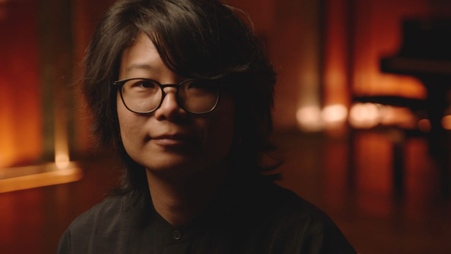 Portrait de la lauréate Jiaxin Min à la Chapelle Musicale Reine ...