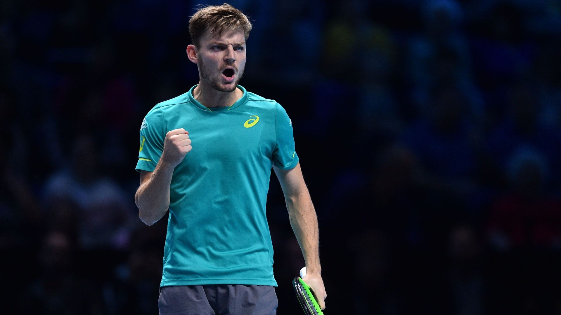 Goffin déroule sans trembler contre Simon et accède aux 1/4 à ...
