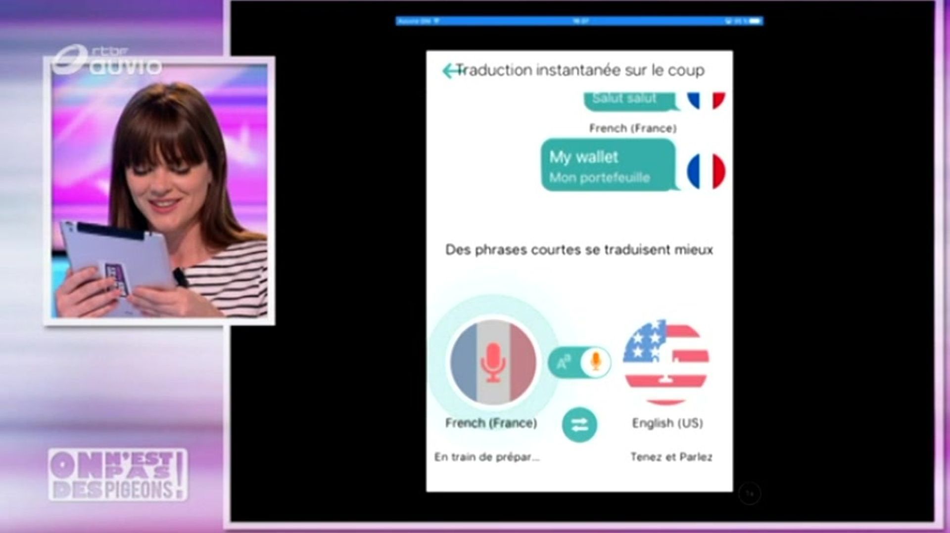 DoTalk, une application qui traduit vos messages instantanément - RTBF Actus
