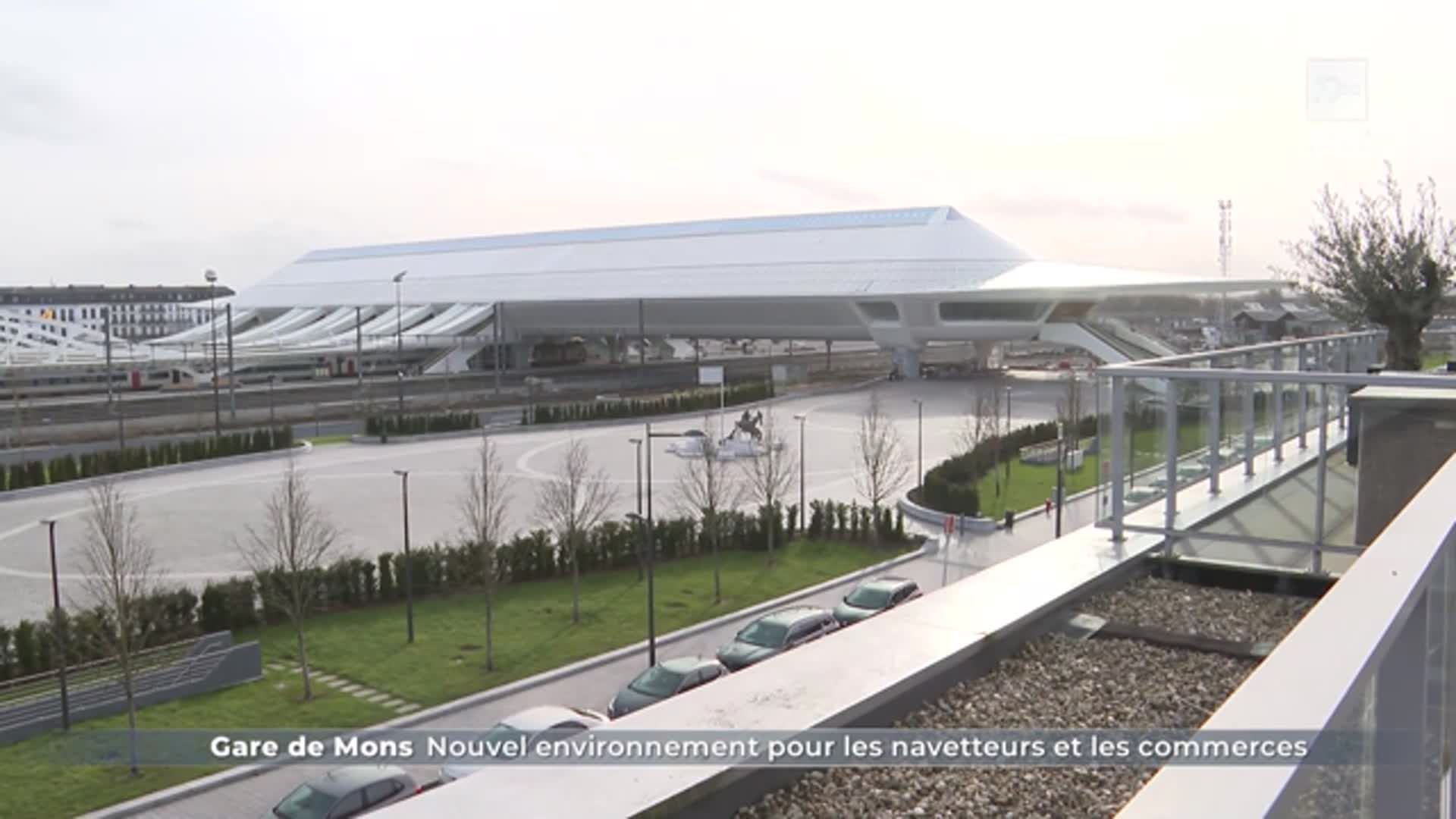 La superbe nouvelle gare de Mons devrait enfin satisfaire les usagers ...