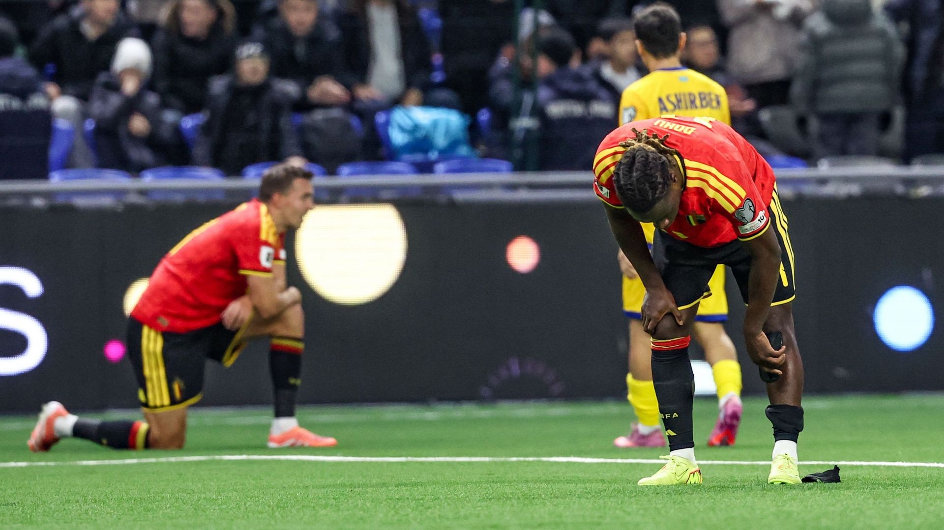 Les Diables Rouges se cassent les dents et partagent face au Kazakhstan ...
