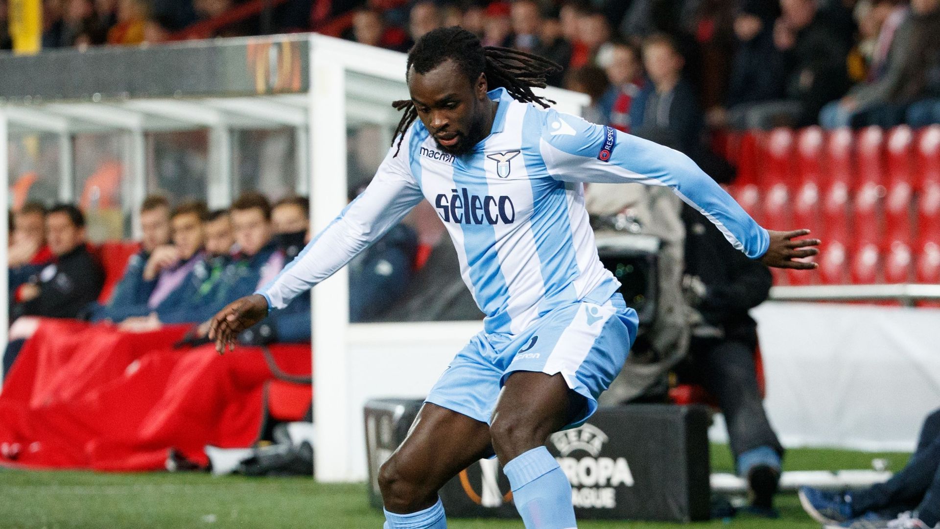 Jordan Lukaku monte au jeu lors de la victoire de la Lazio contre ...