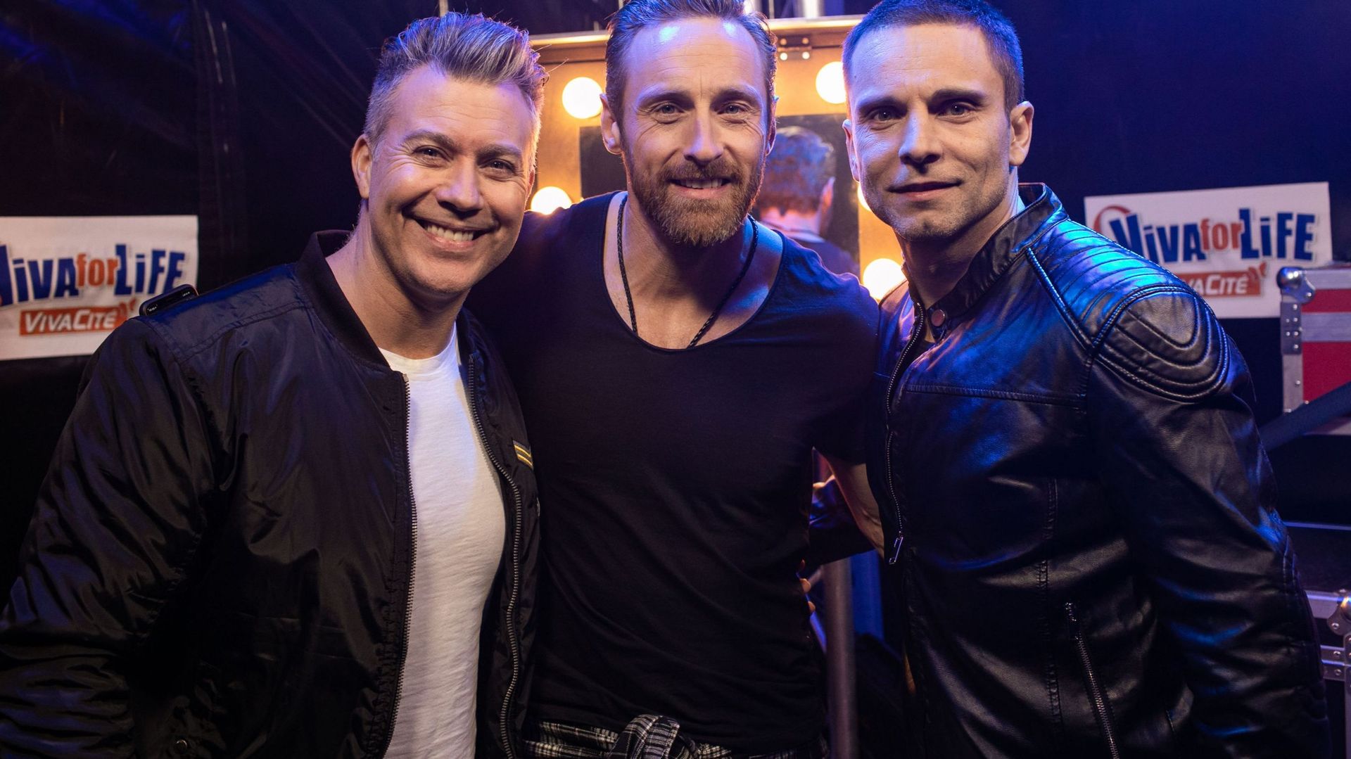 Génération Boys Band crée une chanson pour Viva for Life ! - RTBF Actus