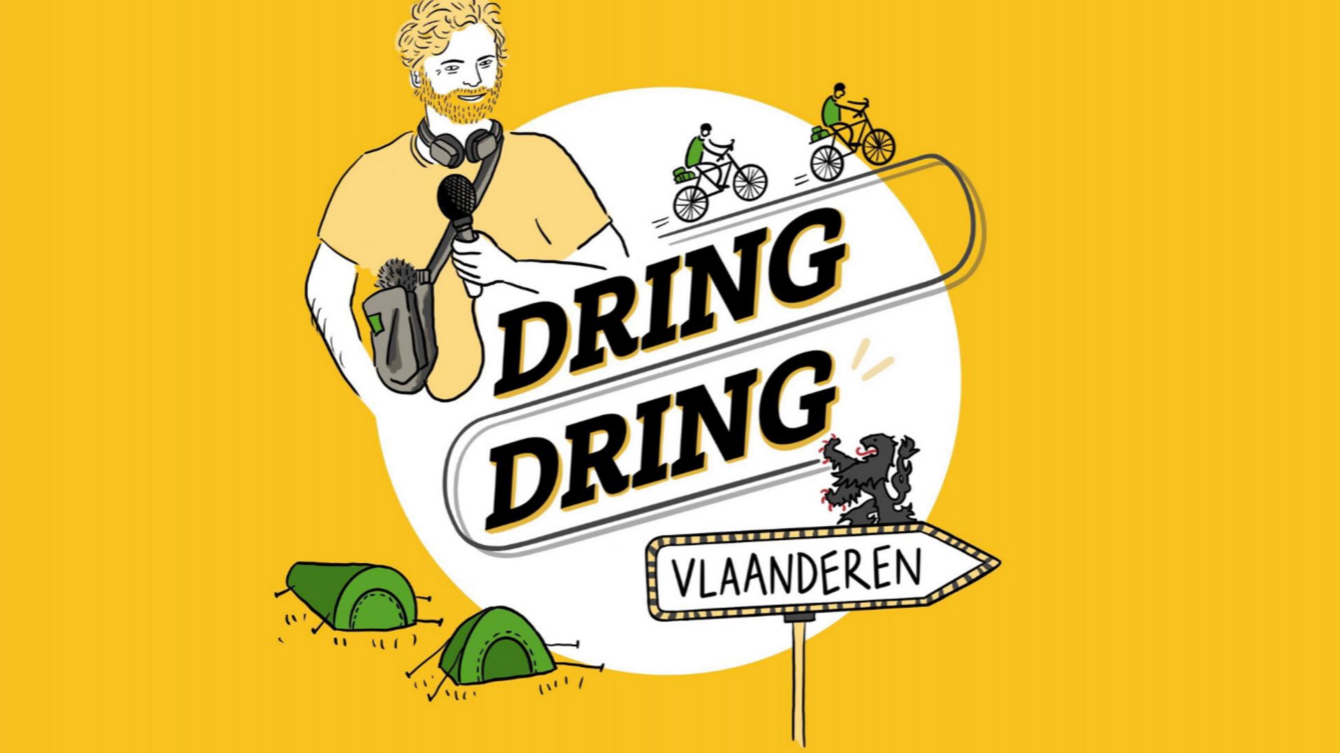 DaarDaar lance 'Dring Dring', le podcast pour découvrir la Flandre à vélo - RTBF Actus