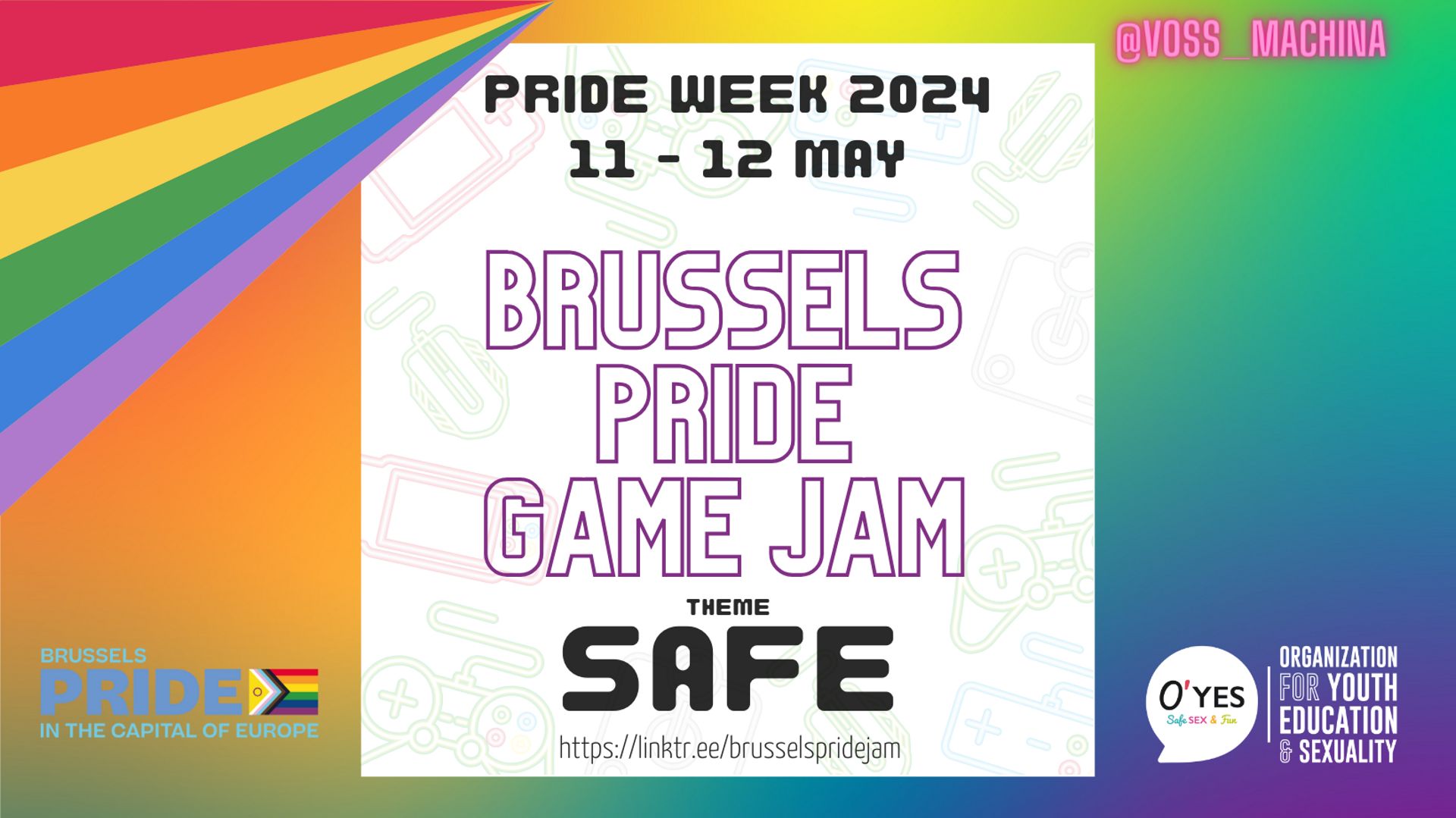 Brussels Pride Game Jam : développer des jeux vidéo sur le thème de la sécurité - RTBF Actus