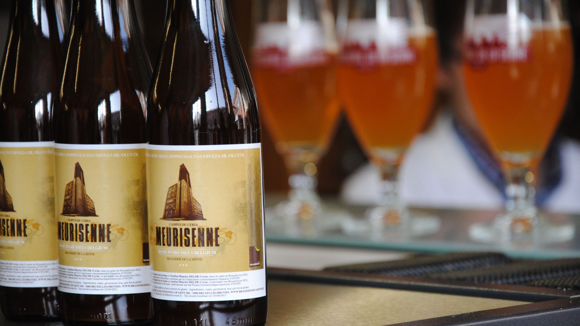 Ceria: une nouvelle bière à l'Institut Meurice - RTBF Actus