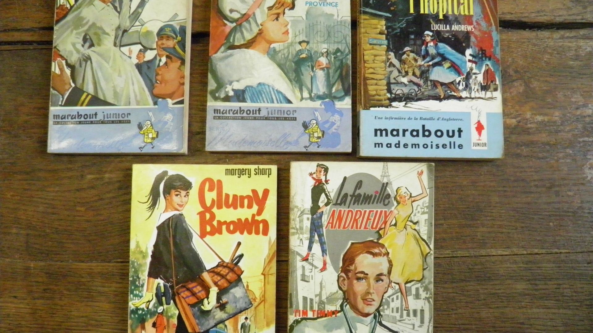 Marabout, 'ces ouvrages à bande jaune sont dans le grenier de nos parents et de notre mémoire ...