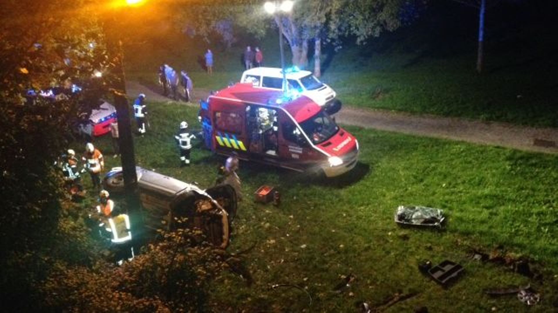 Spectaculaire accident à Andenne - RTBF Actus