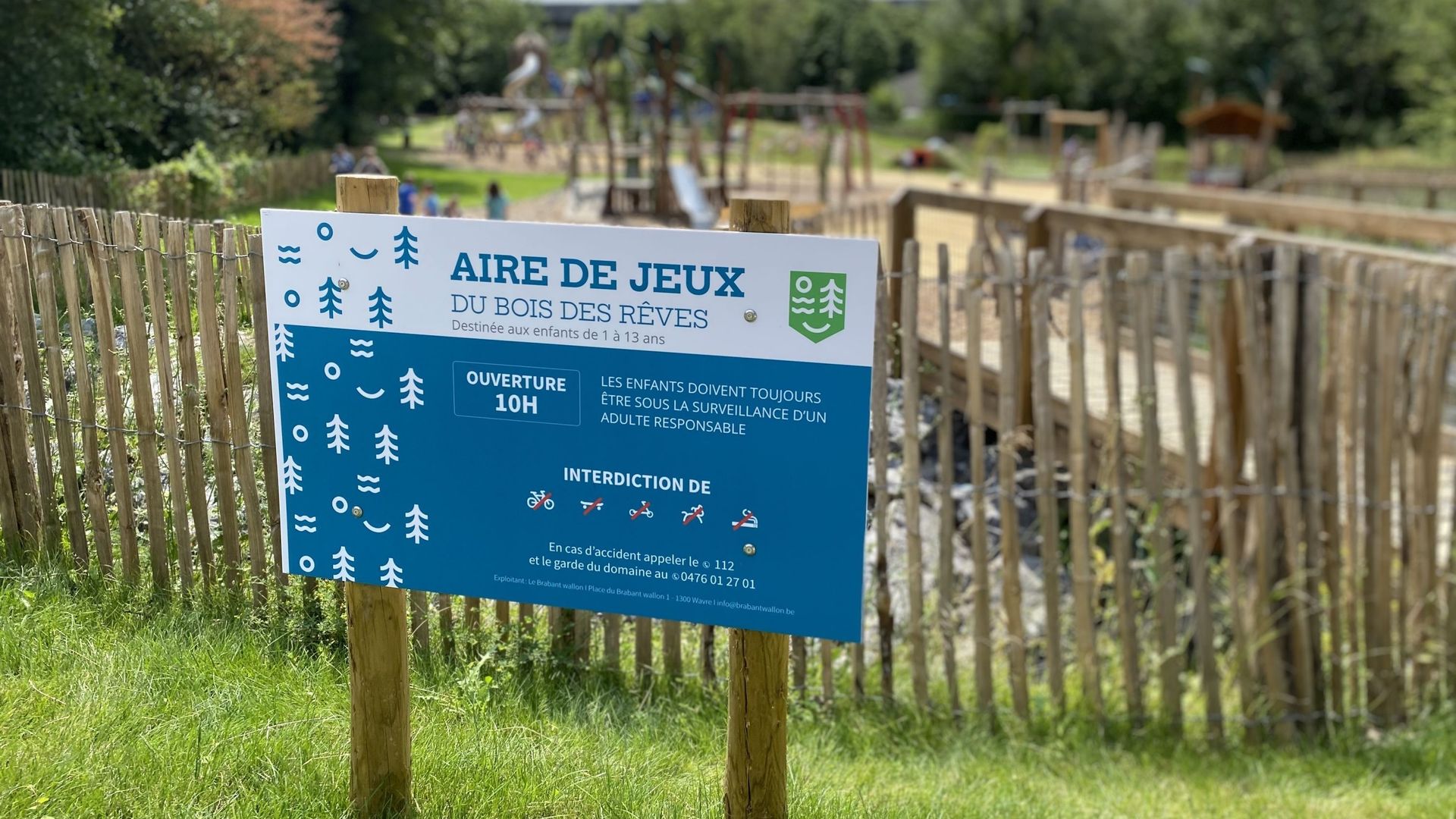 Après un faux départ, réouverture de la nouvelle plaine de jeux du Bois ...