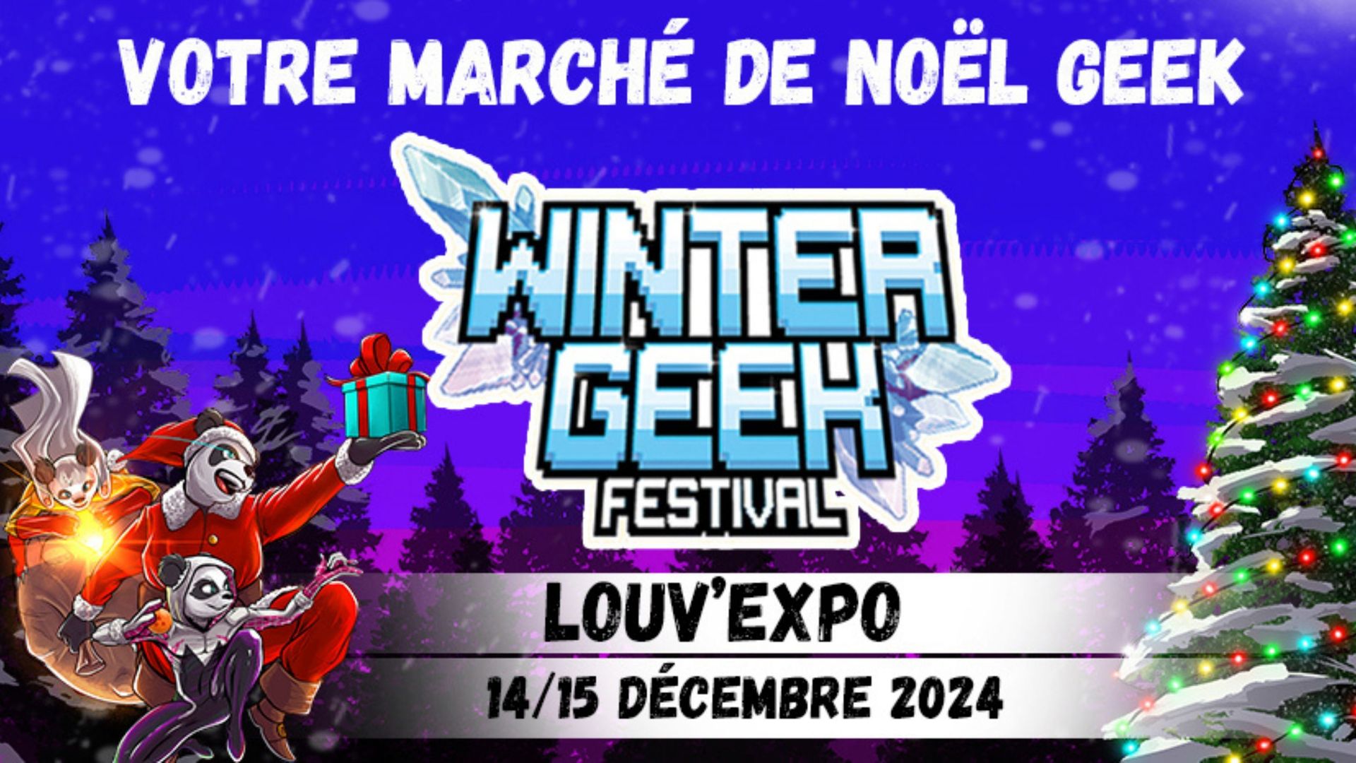 Winter Geek Festival 2024 à La Louvière : toujours plus d’animations et ...
