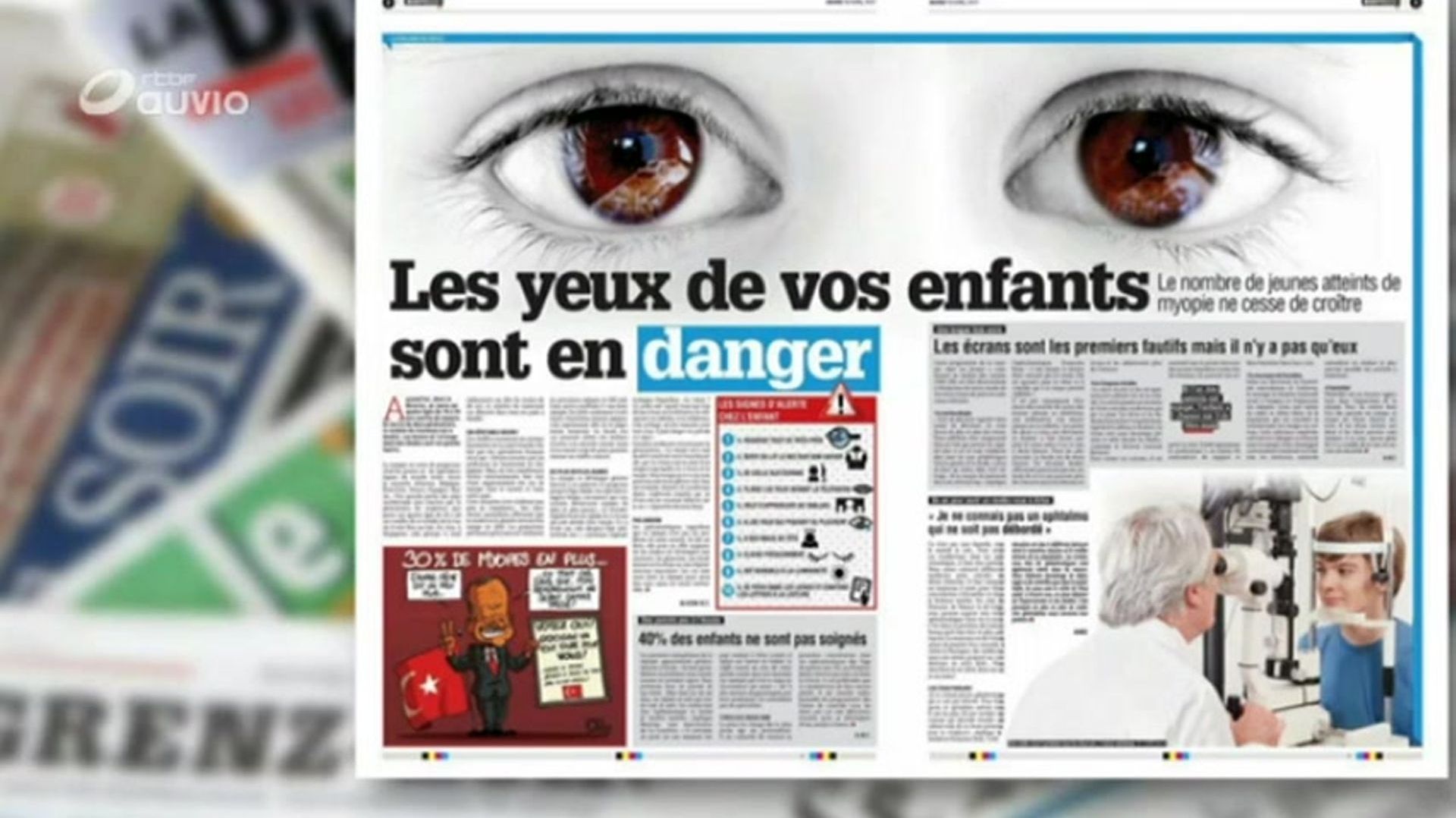 La Revue de Presse : les yeux de vos enfants sont en danger, les écrans ...