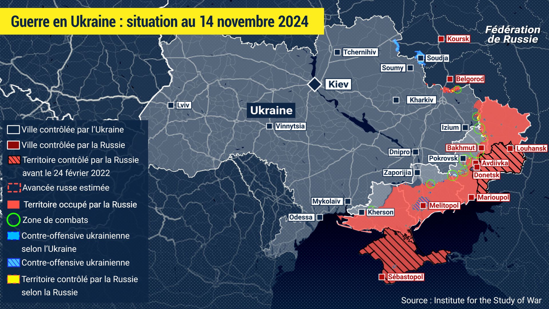1000 jours de guerre en Ukraine : pertes humaines, état de l’armement ...