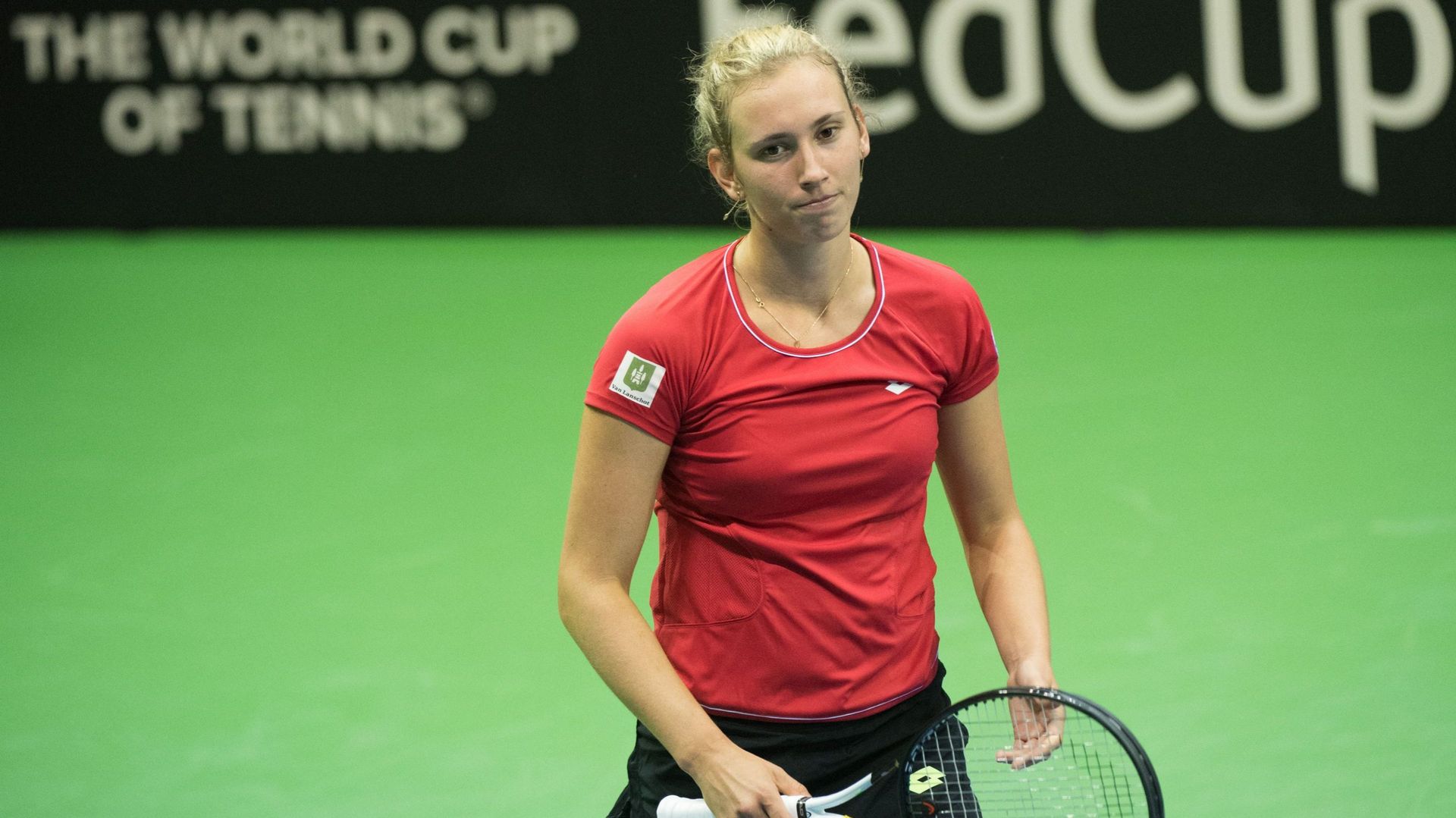 Mertens écartée par Garcia, la Belgique éliminée en ¼ de Fed Cup par la ...