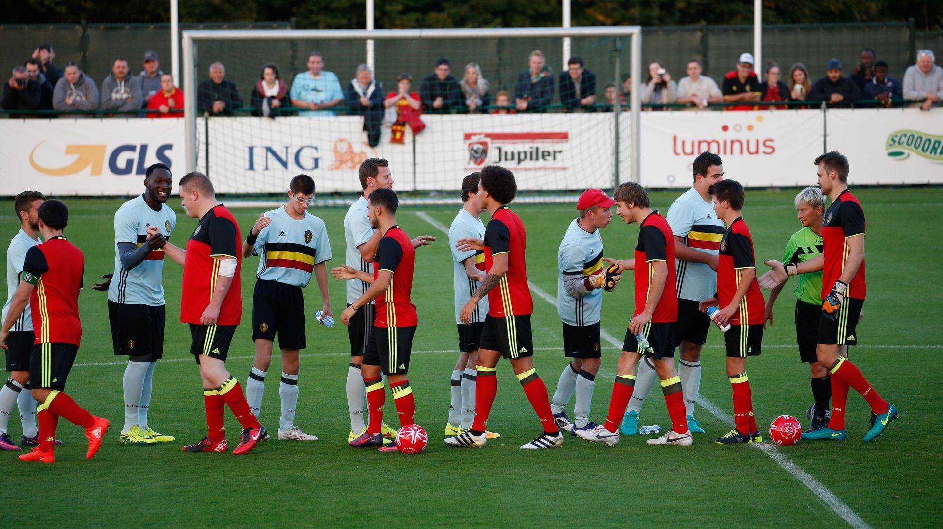 Les Diables Rouges au soutien des Special Olympics Belgium - RTBF Actus