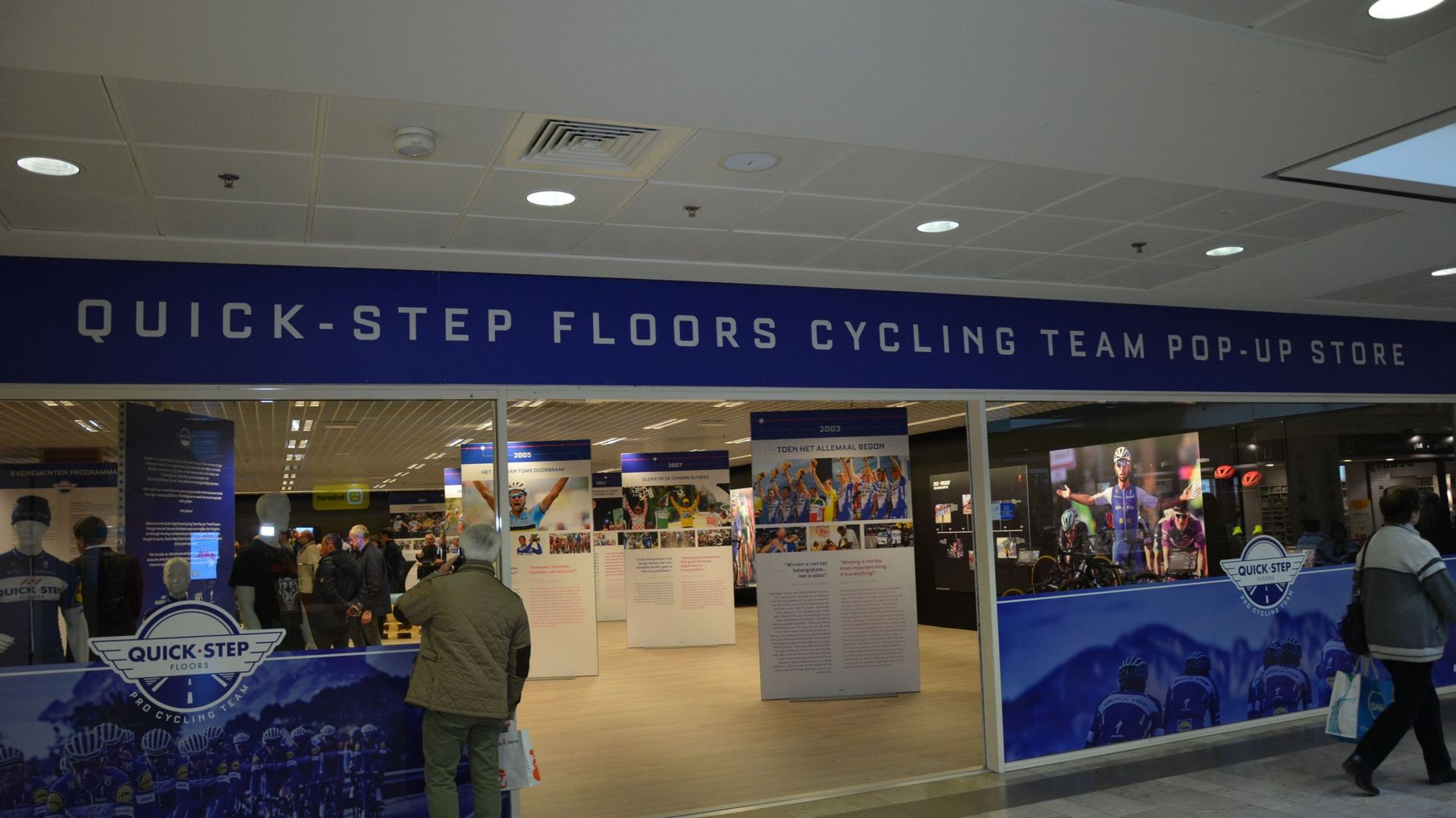 Quick Step se rapproche de ses fans avec un Pop-up Store - RTBF Actus