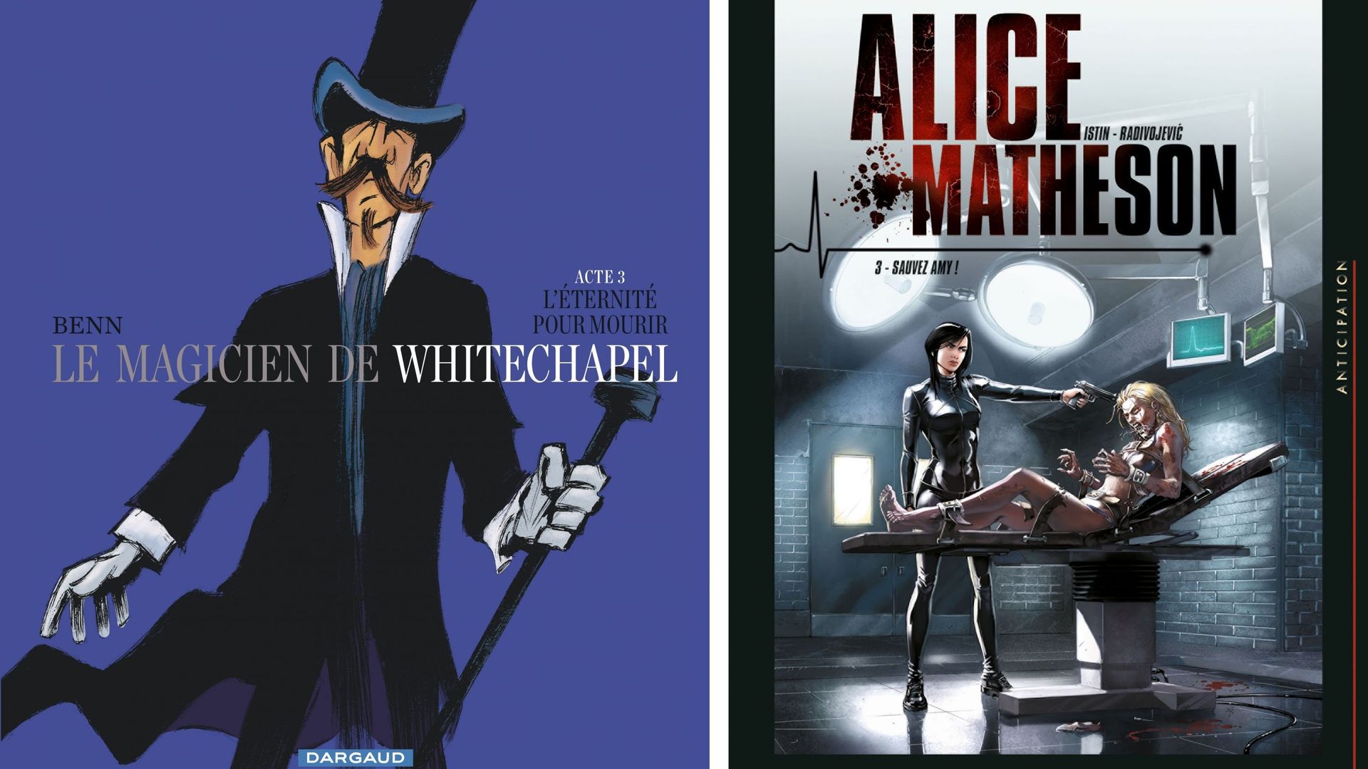 Suites et Fins : Le Magicien de Whitechapel 3 – Alice Matheson 3 - RTBF ...