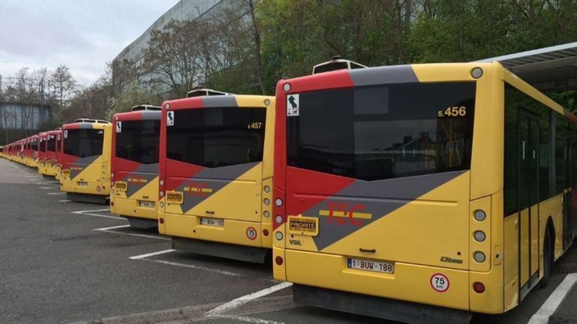 Les chauffeurs du TEC de Baulers reprendront la route demain - RTBF Actus
