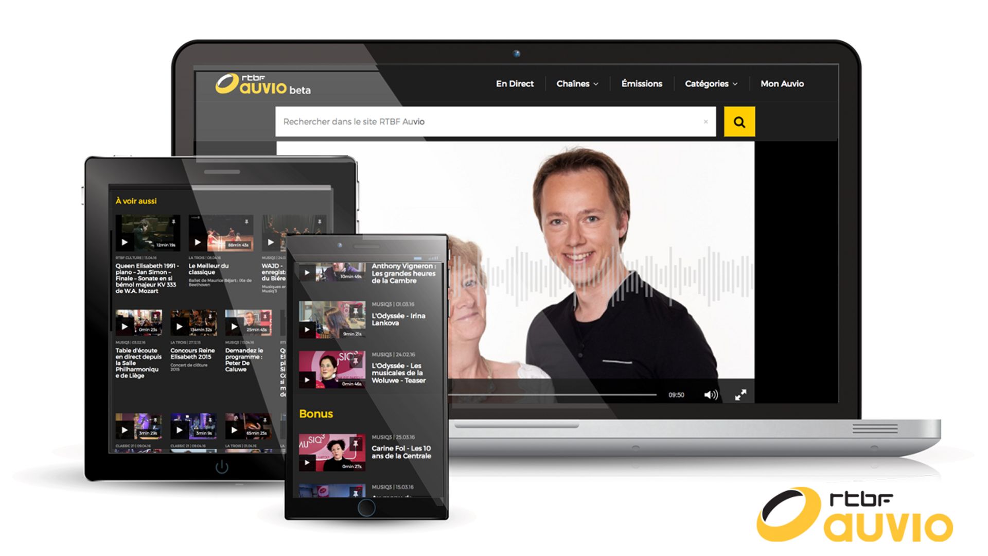 RTBF Auvio : la nouvelle plateforme Audio et Vidéo de la RTBF - RTBF Actus