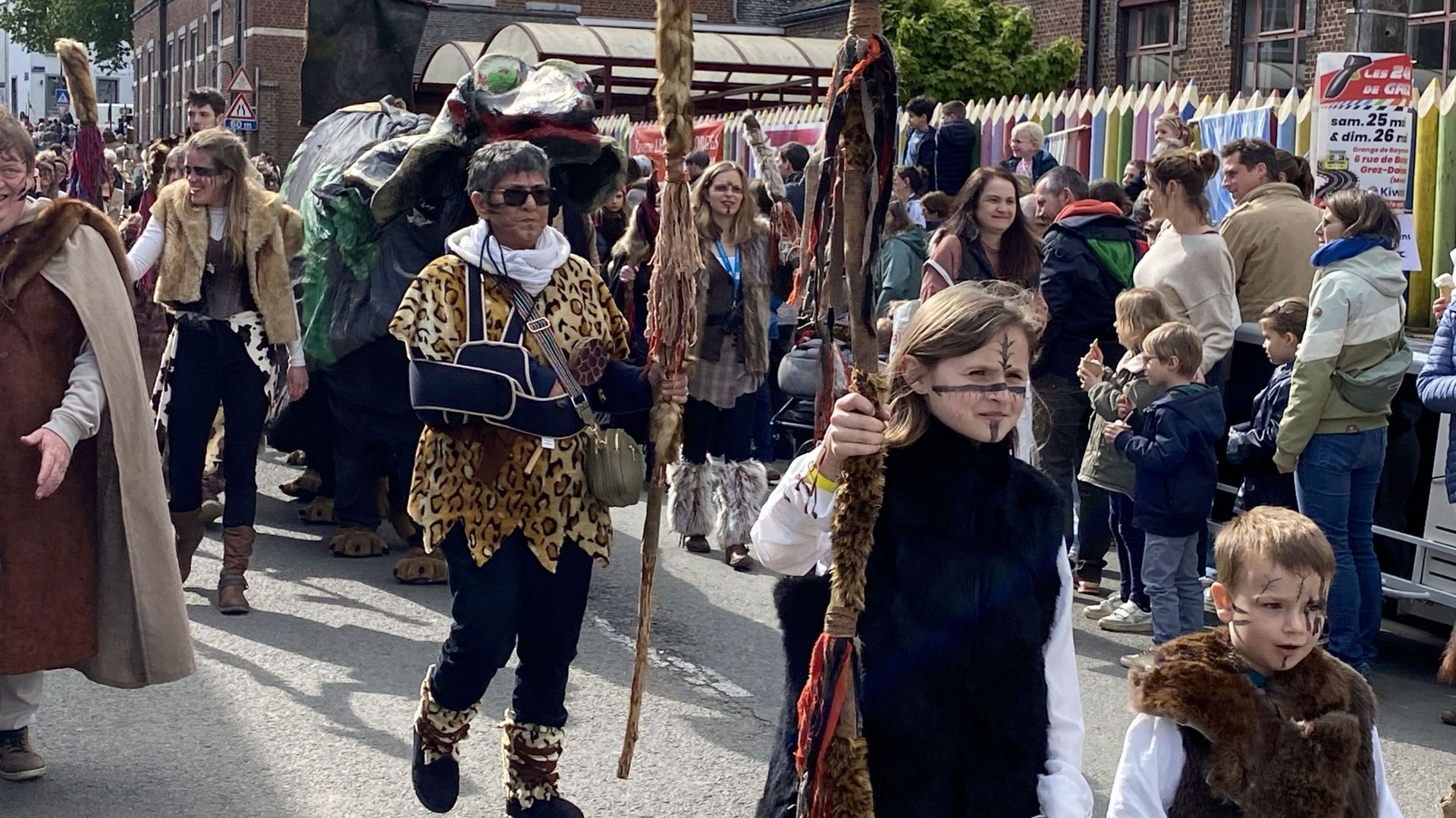 Saint-Georges a combattu le dragon avec brio à Grez-Doiceau