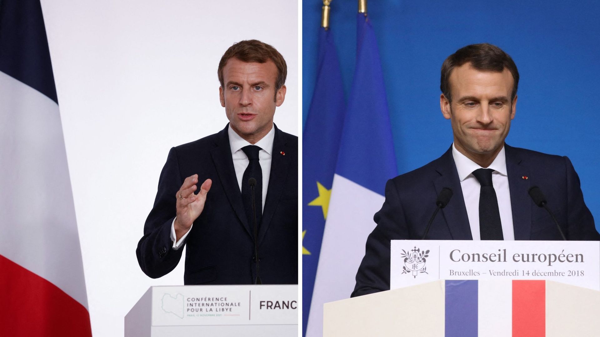 Emmanuel Macron a changé la couleur du drapeau français, sans (presque ...