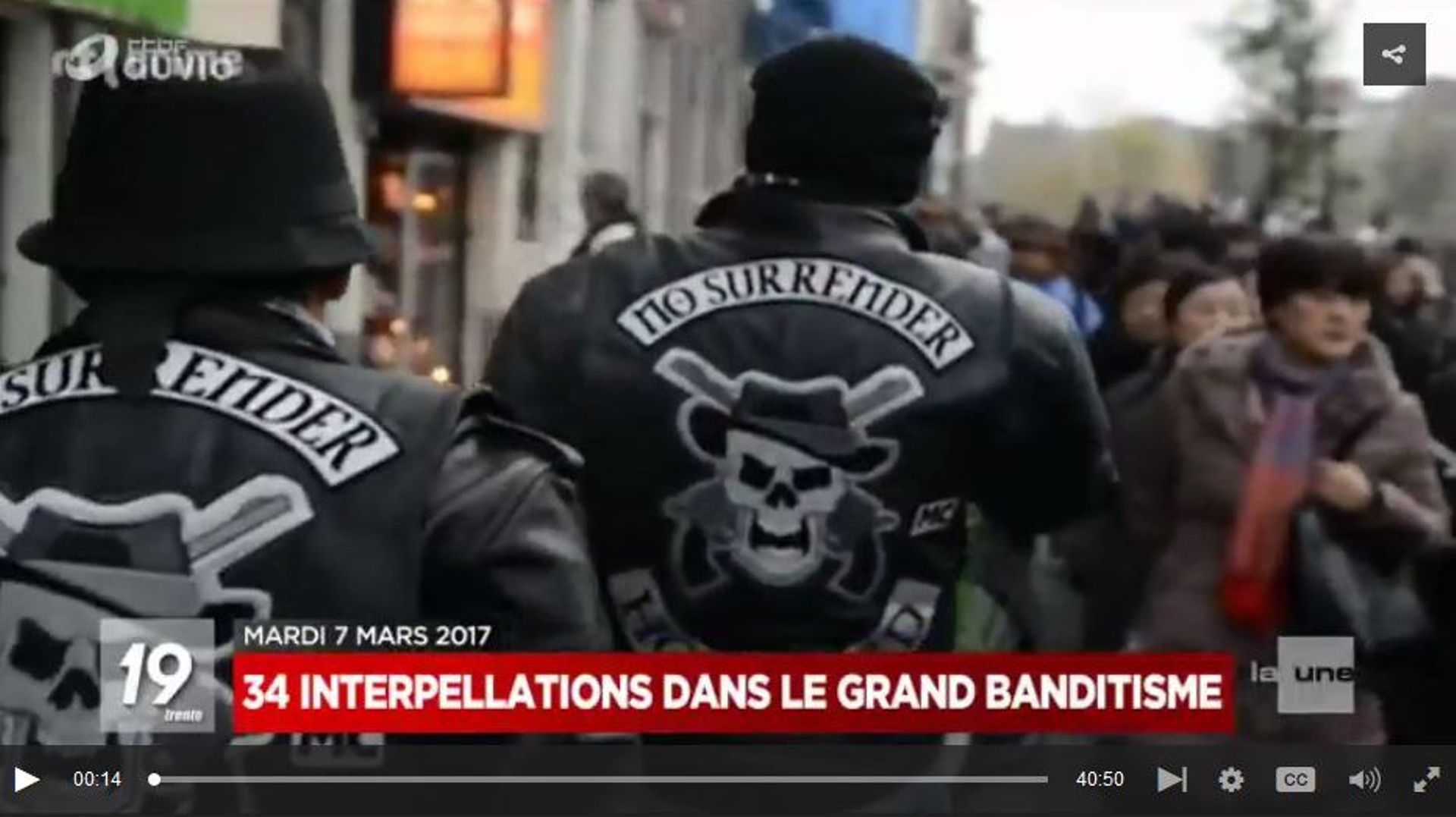 Suite des perquisitions chez les 'No Surrender': un chef européen du ...