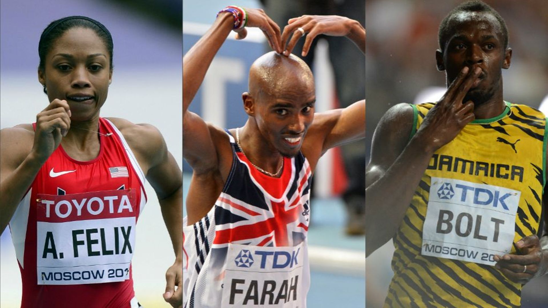 Felix et Farah pour l'or, Bolt pour la galerie - RTBF Actus