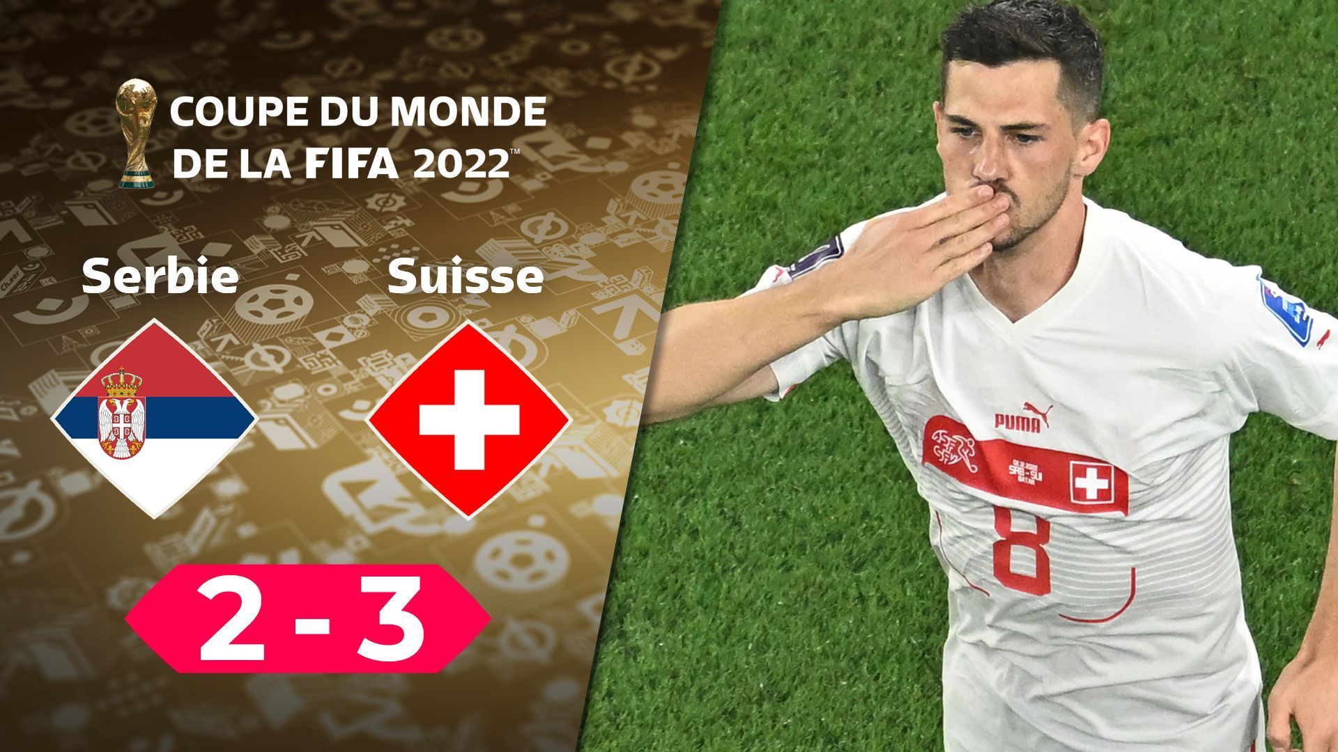 Coupe du monde 2022 : le magnifique but collectif de la Suisse face à ...