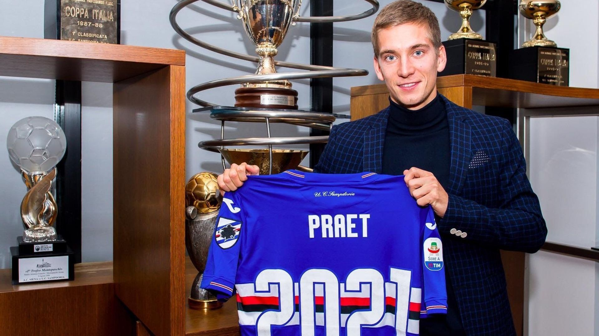 Dennis Praet prolonge jusqu'en 2021 à la Sampdoria - RTBF Actus