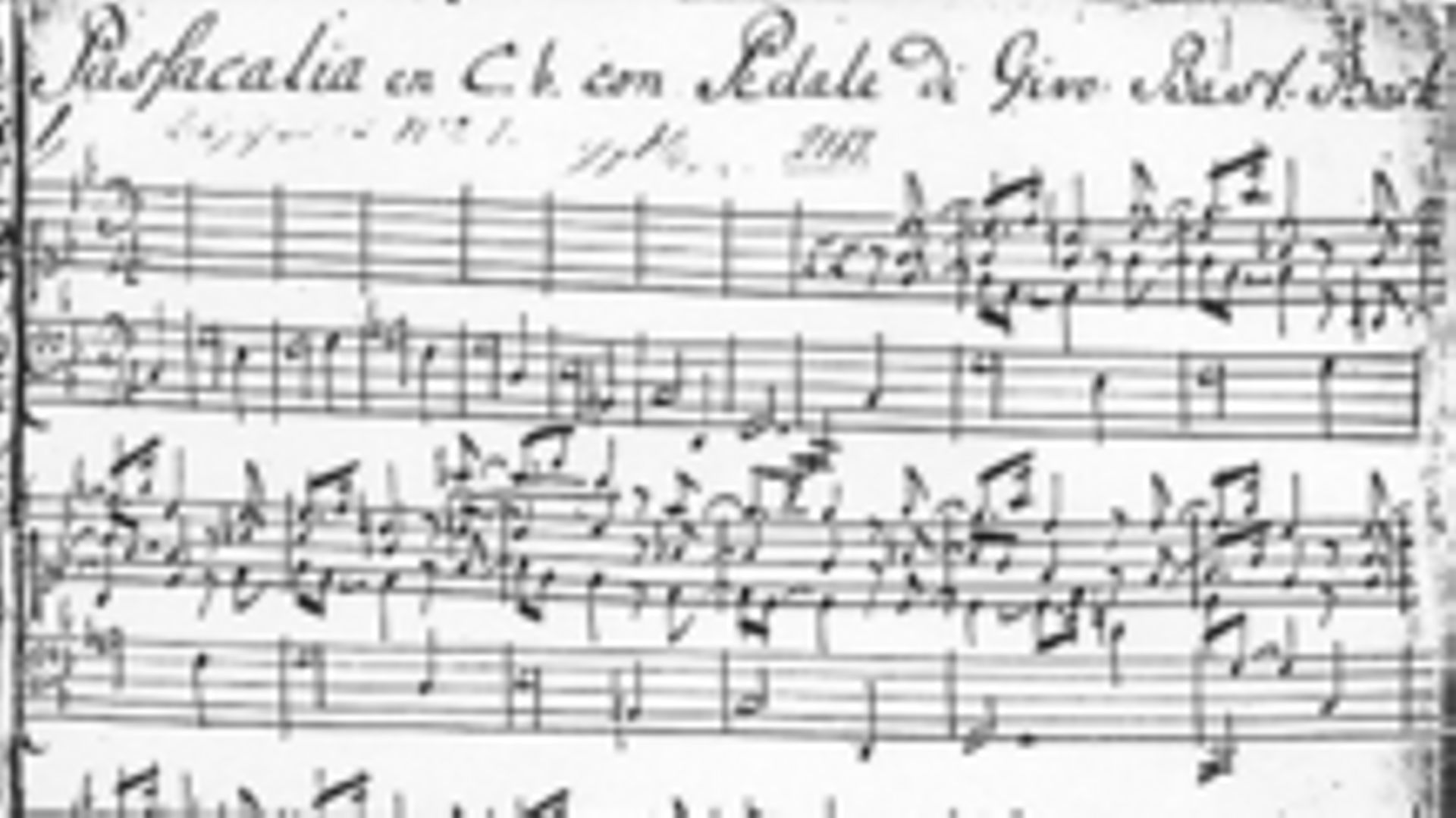 D'une passacaille l'autre - rtbf.be