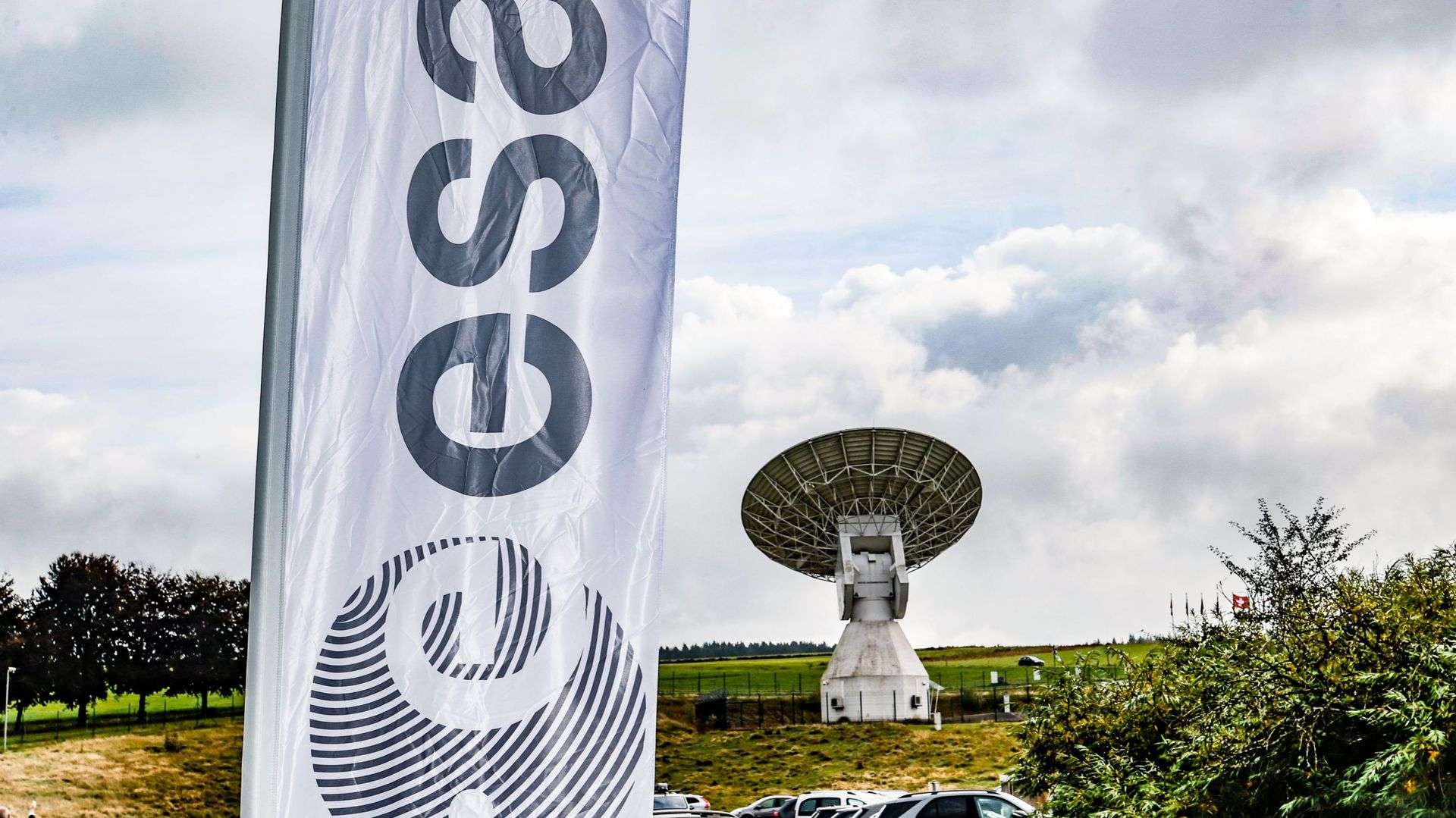 Sergueï Ryasanskiy en visite à l'Euro Space Center de Redu